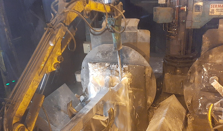 Our transmitters at the Aluminium service